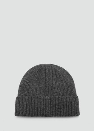 Mango Bonnet en m&eacute;lange de laine c&ocirc;tel&eacute;e gris - Homme - Taille unique - MANGO MAN