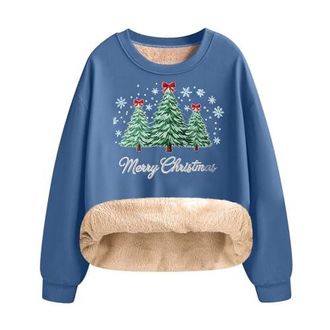 Generic Sweat à capuche doublé en polaire pour femme avec poche - Imprimé lettres - Oui, je suis toujours gelé - Chaud à manches longues - En peluche douce et