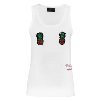 Philipp Plein Hauts sans manches - Femme - Tops - Blanc - Taille: 38 FR