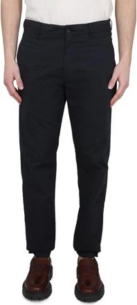 Aspesi Homme, Pantalons, Bleu, Taille: M Pantalon Droit en Twill de Coton