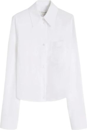 Sportmax Femme, Blouses et Chemises, Blanc, Taille: 36 FR Shirt