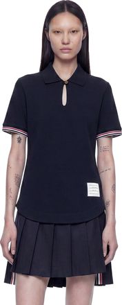 Thom Browne Keyhole Polo Shirt