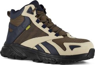 Reebok Work Hyperium Work CT Oxford Homme, Marron clair/bleu/marron, 42.5 EU