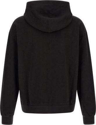 Dolce & Gabbana Logo Plaque Hoodie - Black