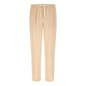 Cellar Door Alfred Linen Pants - - Trousers - Herren - Beige - L