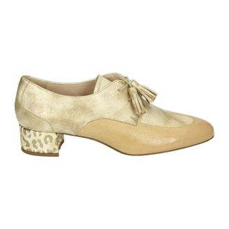 Pertini Beige Niedriger Absatz Nubuk Schuhe - - Shoes - Damen - Beige - 39 EU
