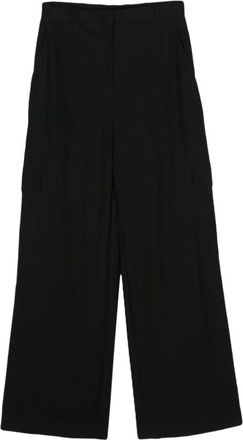 Harris Wharf London Femme, Pantalons, Noir, Taille: 38 FR Cargo Wide Pantalons