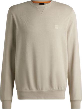 BOSS Herren Westart Sweatshirt, Light Beige271, XXXL