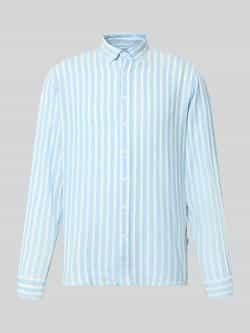 Lindbergh Relaxed Fit Freizeithemd mit Button-Down-Kragen