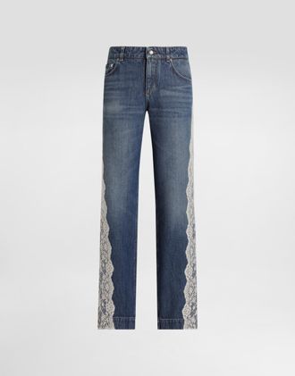 Dolce & Gabbana 5-pocket Denim Trousers - Frau Denim Mehrfarbig 42