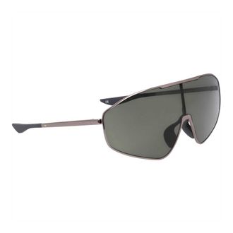 Nike Echo Shield Sport-Sonnenbrille f&uuml;r Herren/Damen Unisex (Metall-Grau/Gr&uuml;n)