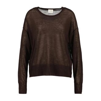 Closed Feinstrickpullover aus Wolle - - Knitwear - Damen - Braun - M