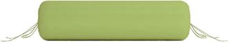 Heckett & Lane 100% Baumwolle Perkal Nackenrollenbezug 25x90 Green Oasis