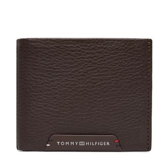 Tommy Hilfiger Geldb&ouml;rse Tommy Hilfiger Th Corp Mini Cc AM0AM14788 Dunkelbraun