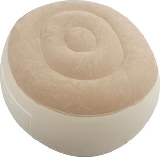 Garneck Aufblasbarer Tragbarer Lazy Stool Fußhocker Leichtes Sitzpuff für Reisen Flugzeug Auto Multifunktional Schnell Aufblasbar Robust und Bequem für Ältere