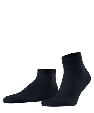 Burlington Herren Sneakersocken Palace Street M Sn Baumwolle kurz einfarbig 1 Paar, Blau Marine 6120, 40-46