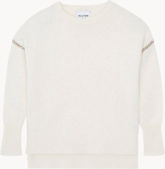 Kujten Pull cachemire col rond, 6 fils - Pull Fifi