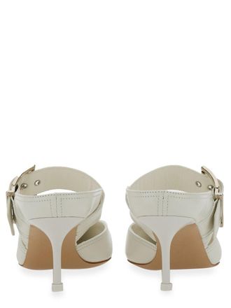 Alexander McQueen Punk Sandal - White