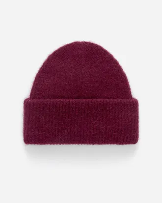 Arket Beanie Aus Alpakawolle Und Wolle -Rot