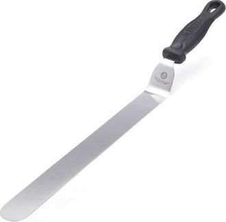 De Buyer DeBuyer FKOfficium Spachtel gewinkelt, 34,5 x 3,5 cm, Silber