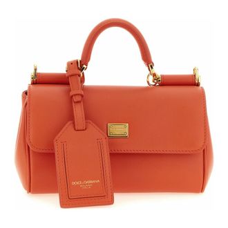 Dolce & Gabbana My Sicily Mini Handtasche - - Bags - Damen - Orange - ONE SIZE