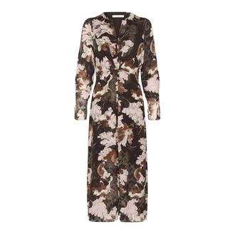 Inwear Midi Kleider - - Dresses - Damen - Braun - 3XL
