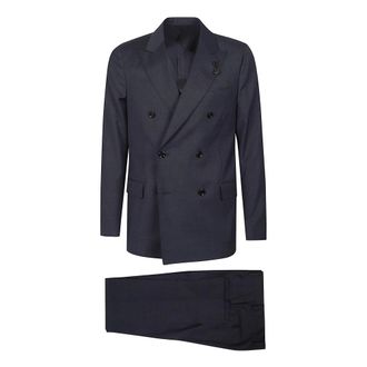 Lardini Homme, Costumes, Bleu, Taille: 2XL Iconic Suit