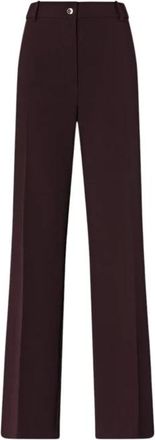 Pinko Pinko - Pantalon large - Femme - Pantalons - Rouge - Taille: 42 FR