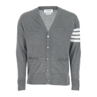Thom Browne Stilvolle Strickkollektion - - Knitwear - Herren - Grau - M
