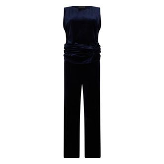Alberta Ferretti Eleganter Jumpsuit - - Jumpsuits & Playsuits - Damen - Blau - S