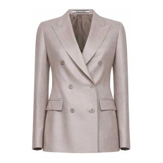Tagliatore Femme, Vestes, Beige, Taille: 40 FR Parigi Blazer