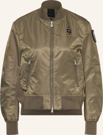 Blauer Blouson Laurie gruen