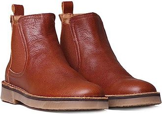 Toni Pons ISA-PO Bottines en cuir avec élastiques latéraux pour femme, Camel, 34 EU