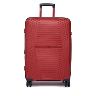 Beverly Hills Polo Club Mittlerer Koffer Beverly Hills Polo Club CEO-BHPC-WAL-006-M Rot