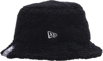 New Era Schwarzer Sherpa Bucket Hat - - Accessories - unisex - Schwarzk - S