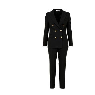 Tagliatore Parigi Zweireihiger Blazer - - Jumpsuits & Playsuits - Damen - Schwarzk - S