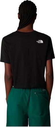 The North Face Kurzarmshirt W S/S EASY RELAXED CROPPED TEE TNF Black