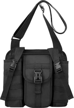 Generico Sac à bandoulière pour bouteille deau, sac à bandoulière pour homme - Sac à bandoulière Sac à bandoulière multifonctionnel pour homme | Sac à dos dext