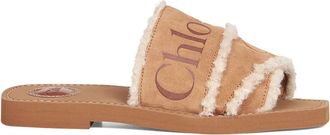 Chlo&eacute; Femme, Chaussures, Brun, Taille: 36 EU Woody Mule