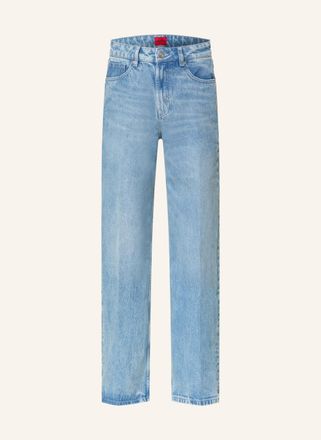 HUGO BOSS Hugo Wide Leg Jeans blau