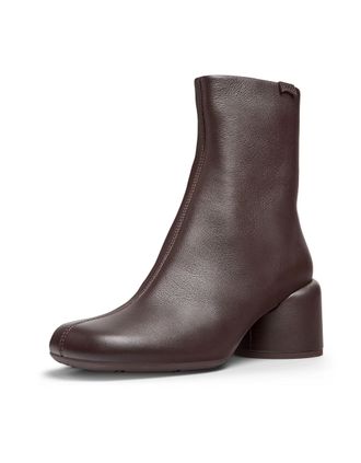 Camper Damen Niki K400712 Ankle Boot, Burgund 002, 37 EU
