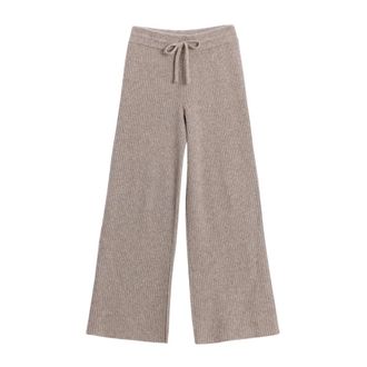 Holzweiler Wide Hosen - - Trousers - Damen - Beige - S