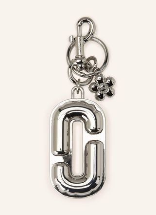 Marc Jacobs Taschenanh&auml;nger The J Marc Balloon Bag Charm silber