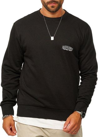 Jack & Jones Sweatshirt als Crew Neck Rundhalspullover im Regular-Fit Herren Sweatpullover mit Logoprint