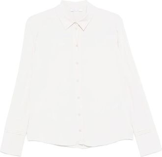 Patrizia Pepe Femme, Blouses et Chemises, Blanc, Taille: 46 FR Denim Vestes