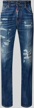 Dsquared2 Slim Fit Jeans aus reiner Baumwolle