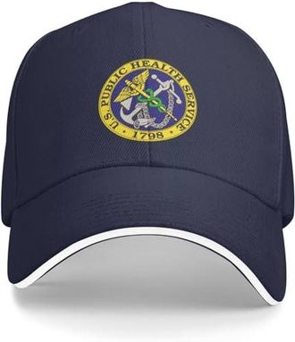 Generic Casquette Trucker Service De Sant&eacute; Publique des &Eacute;tats-Unis Classique Baseball Casquette Unisexe Visiere pour Hip Hop Entra&icirc;nements Jogging