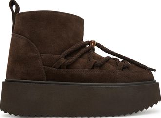INUIKII Schneeschuhe Inuikii Classic Low Platform 1001.006.0012 Dunkelbraun