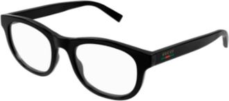 Gucci Web Square Eyeglasses - - Accessories - unisex - Schwarzk - 53 MM