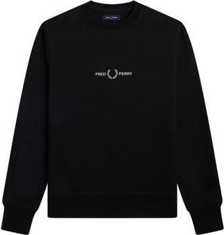Fred Perry Sweat &agrave; col rond broderie marque